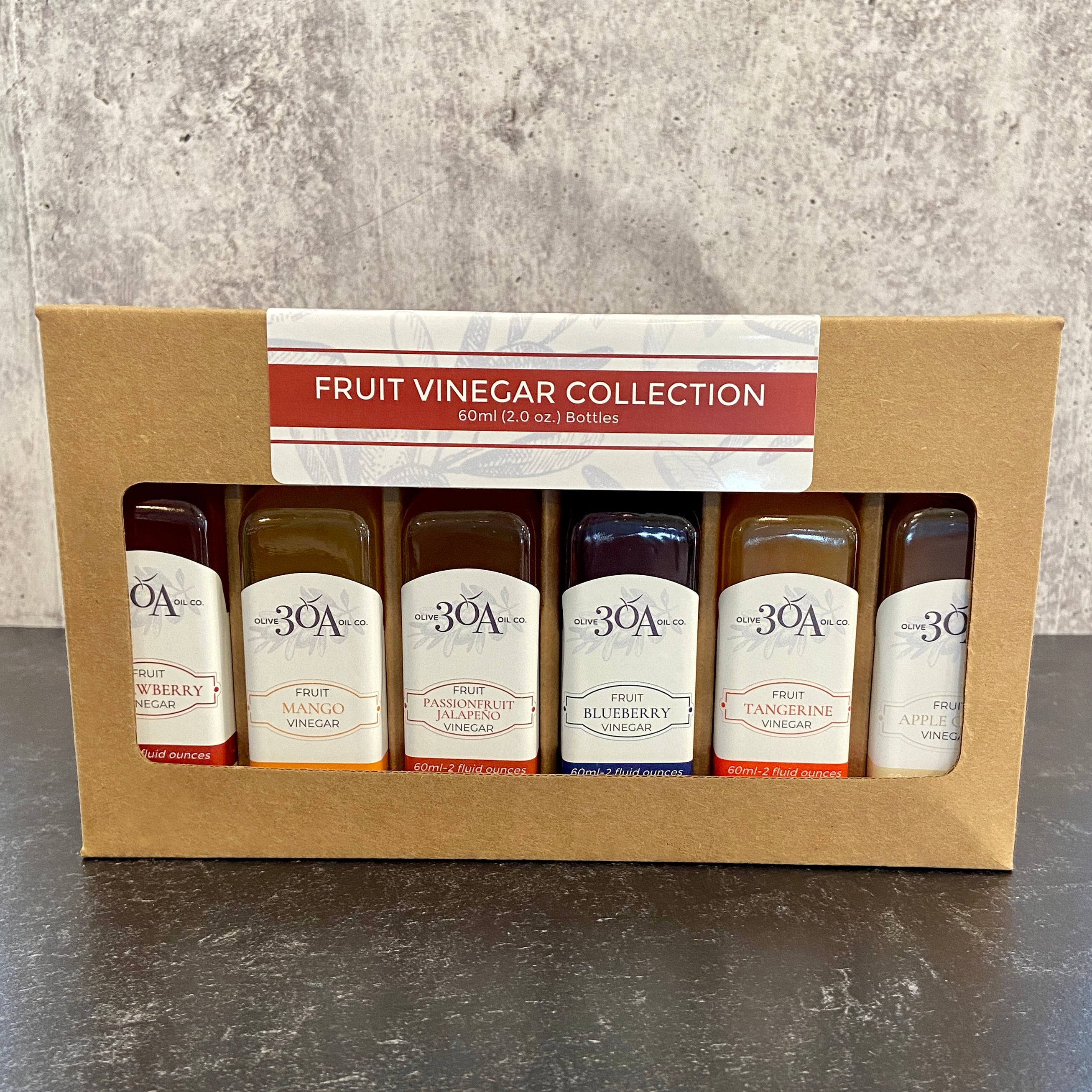 Fruit Vinegar Sampler Pack | 30A Olive Oil Co.